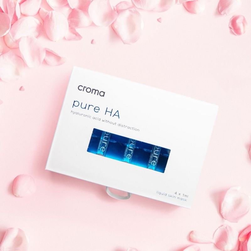 Croma pure HA (4x1ml - liquid skin mask)
