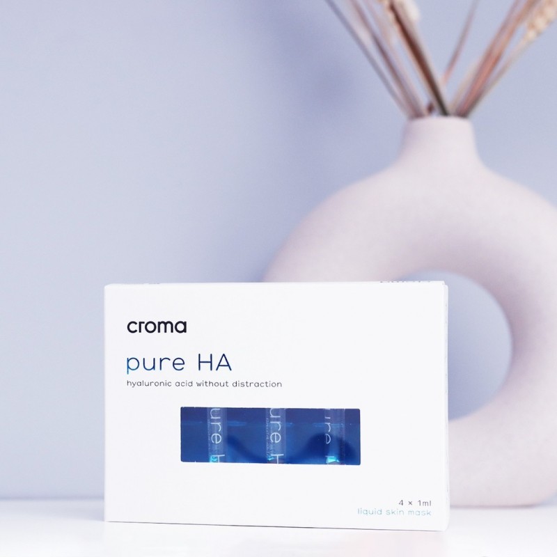 Croma pure HA (4x1ml - liquid skin mask)