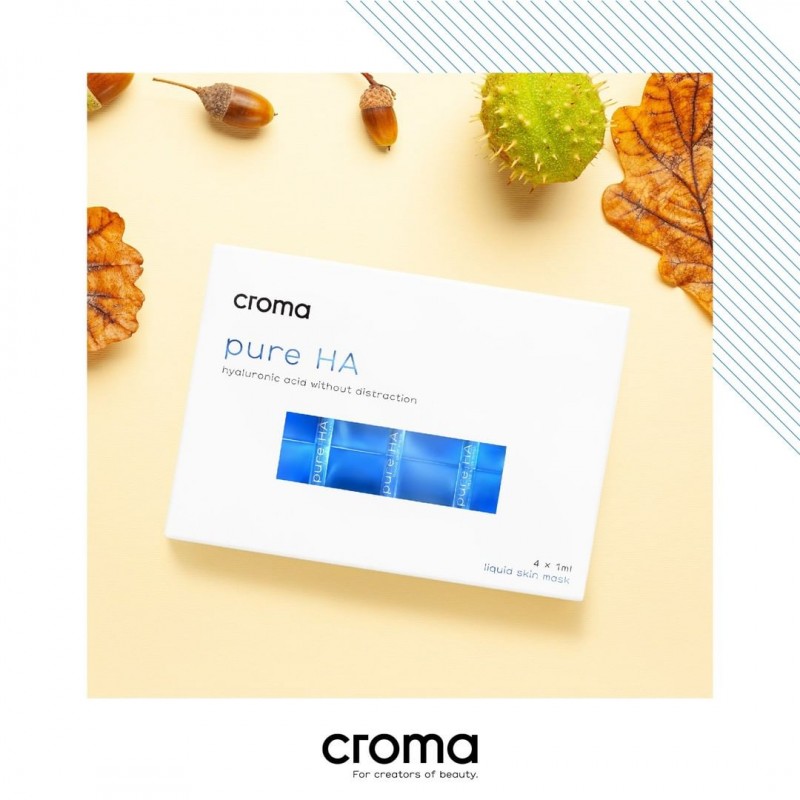 Croma pure HA (4x1ml - liquid skin mask)